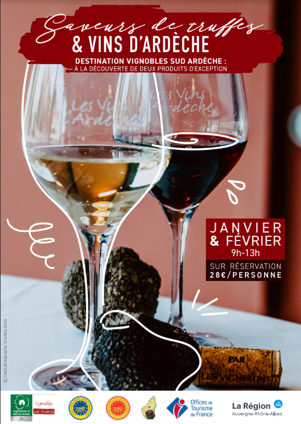 Découvrir Saveurs de truffes et vins d'Ardèche - 2024